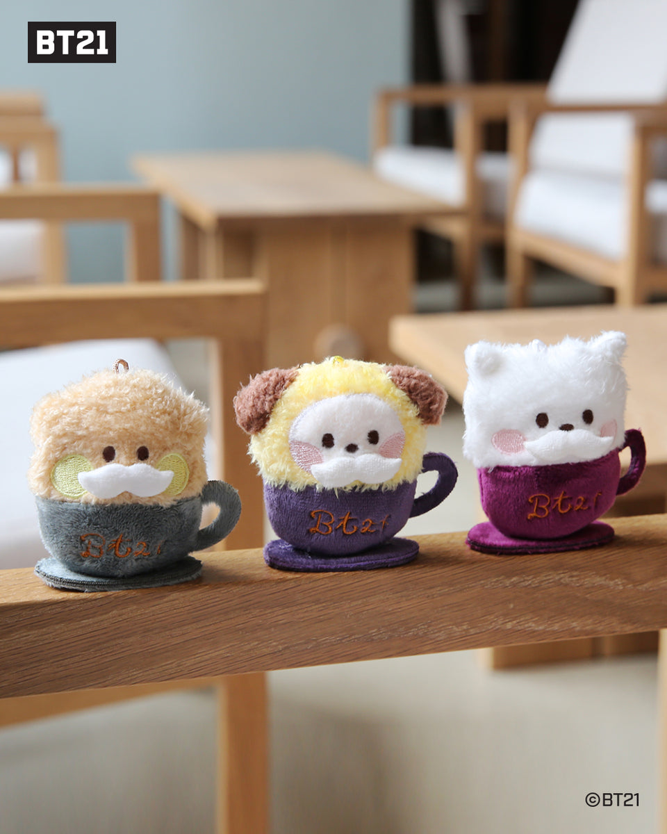BT21 Minini Official Latte Plush Keyring – K-STAR