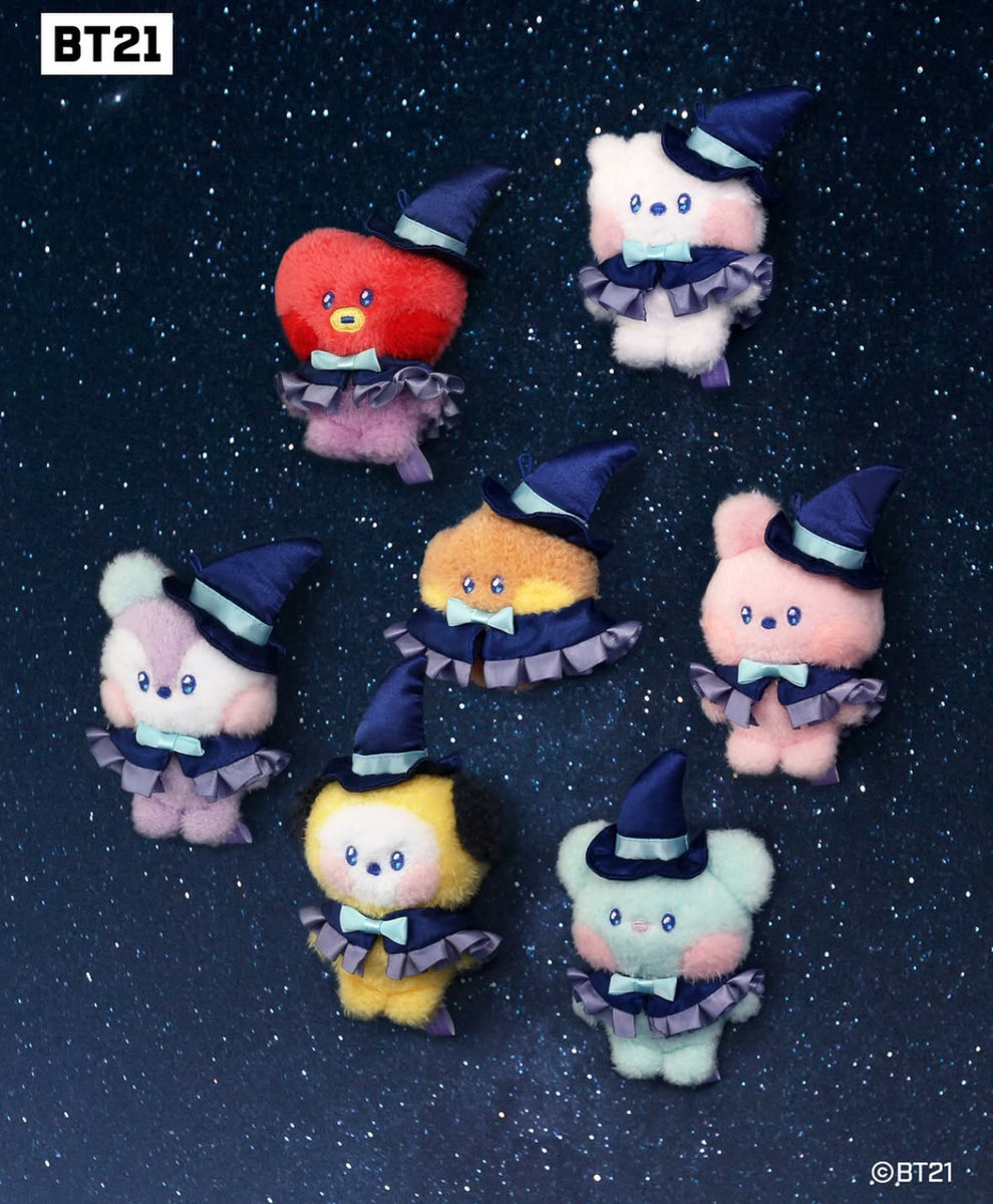 BT21 minini Official Magician S Plush Keyring – K-STAR