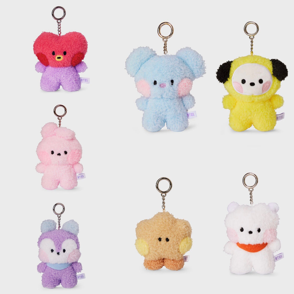 BT21 Minini Official Plush Keyring – K-STAR