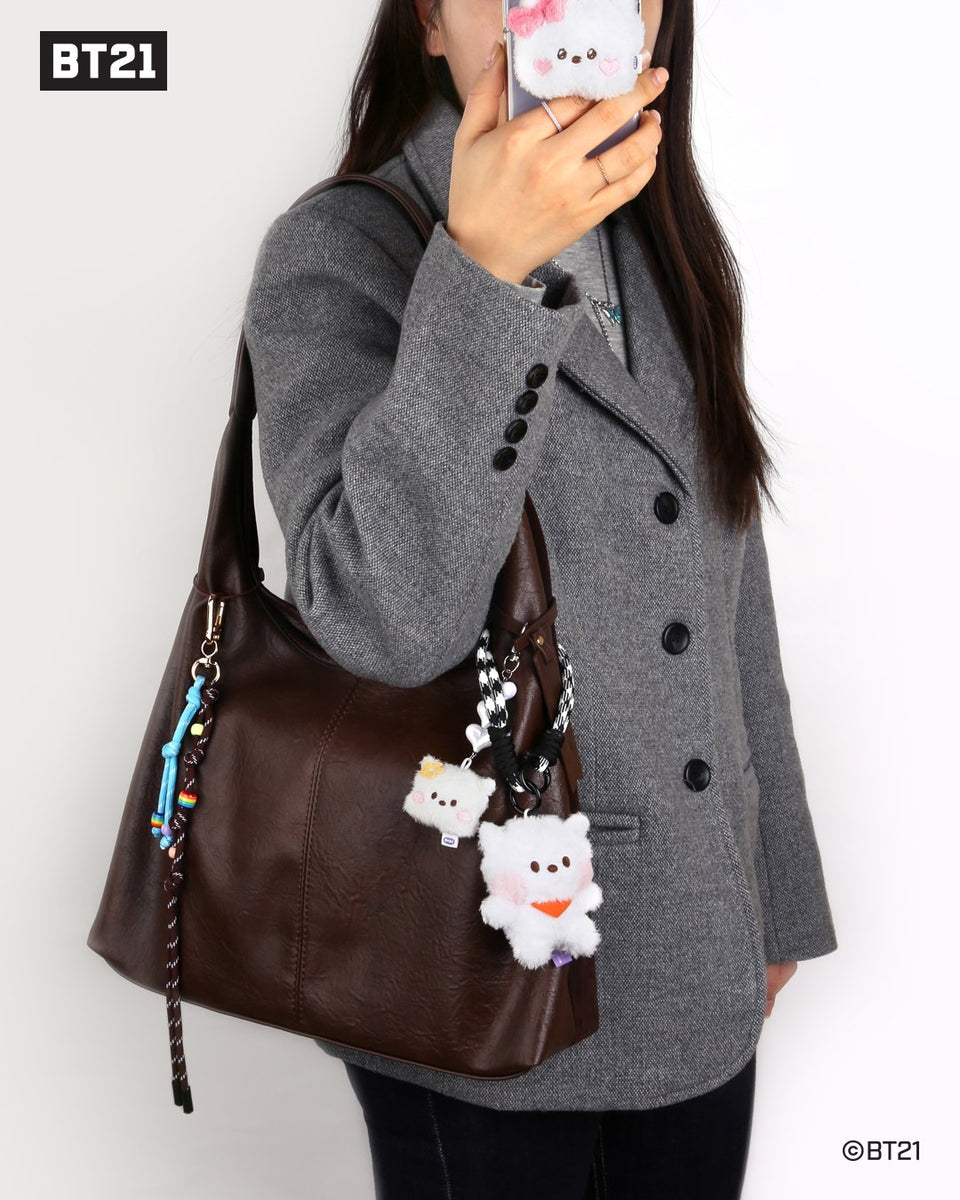 BT21 minini Official Plush Keyring Basic Mascot – K-STAR