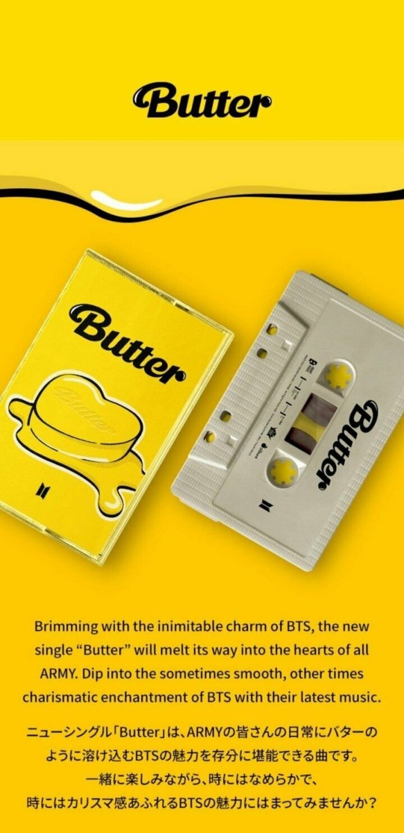 BTS - Butter Cassette Tape (Single) – K-STAR