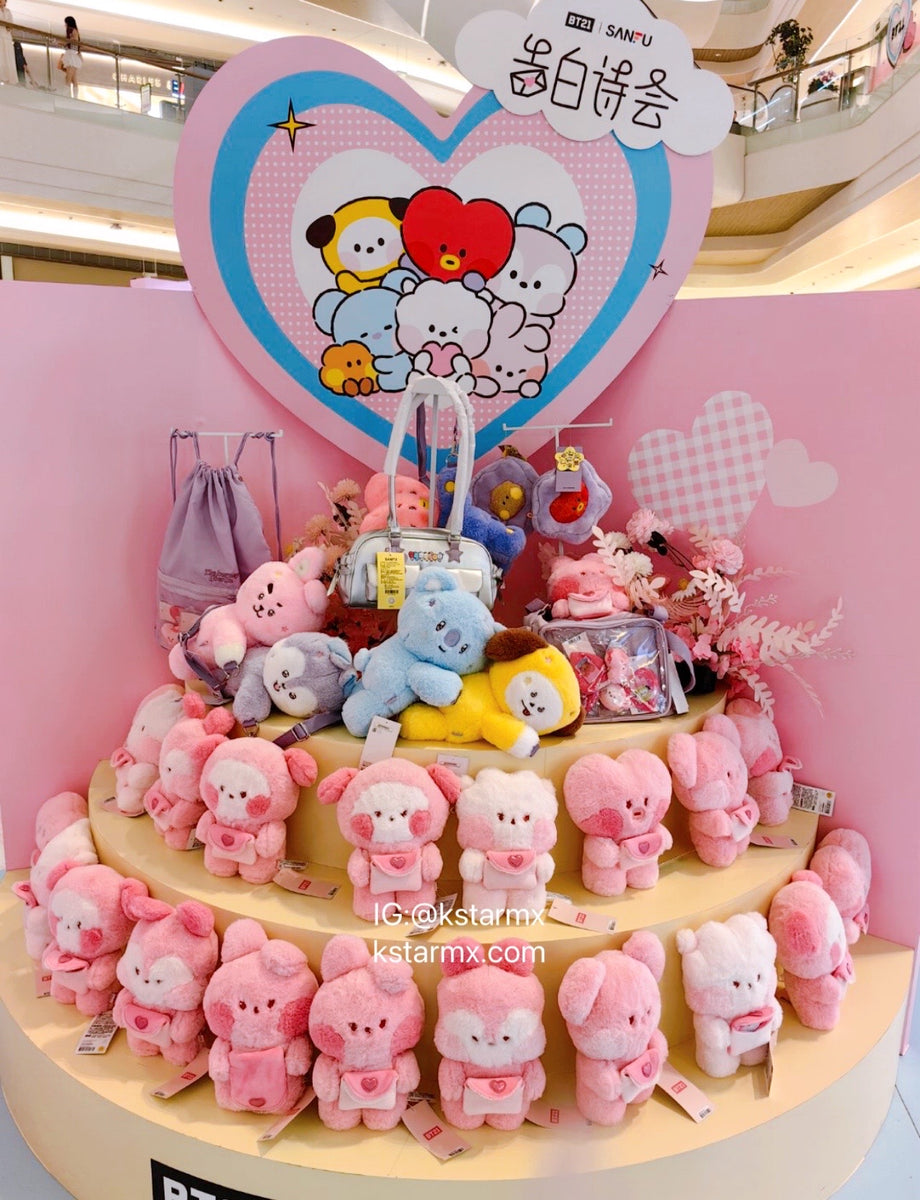 BT21 x SANFU Official Love Poem Plush L Pink Edition – K-STAR