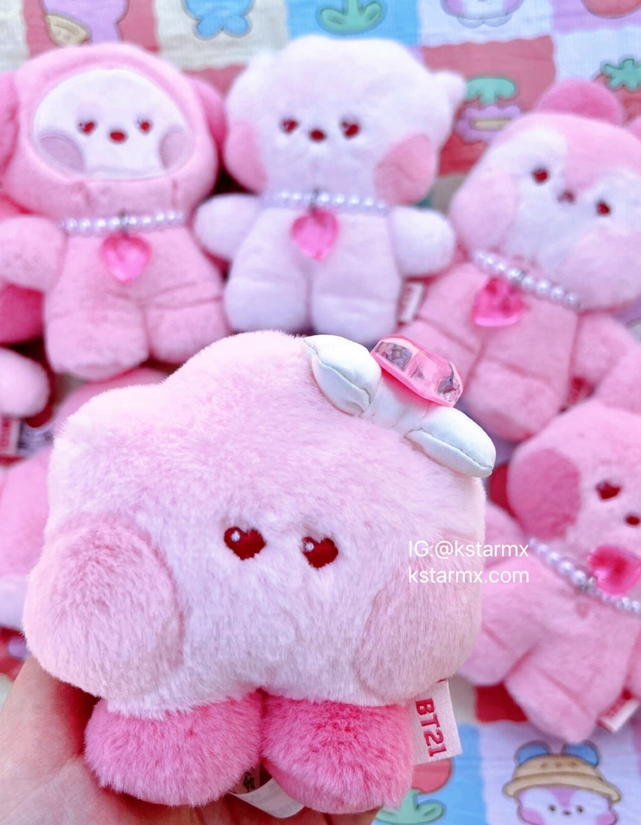BT21 x SANFU Official Love Poem Plush S Pink Edition – K-STAR