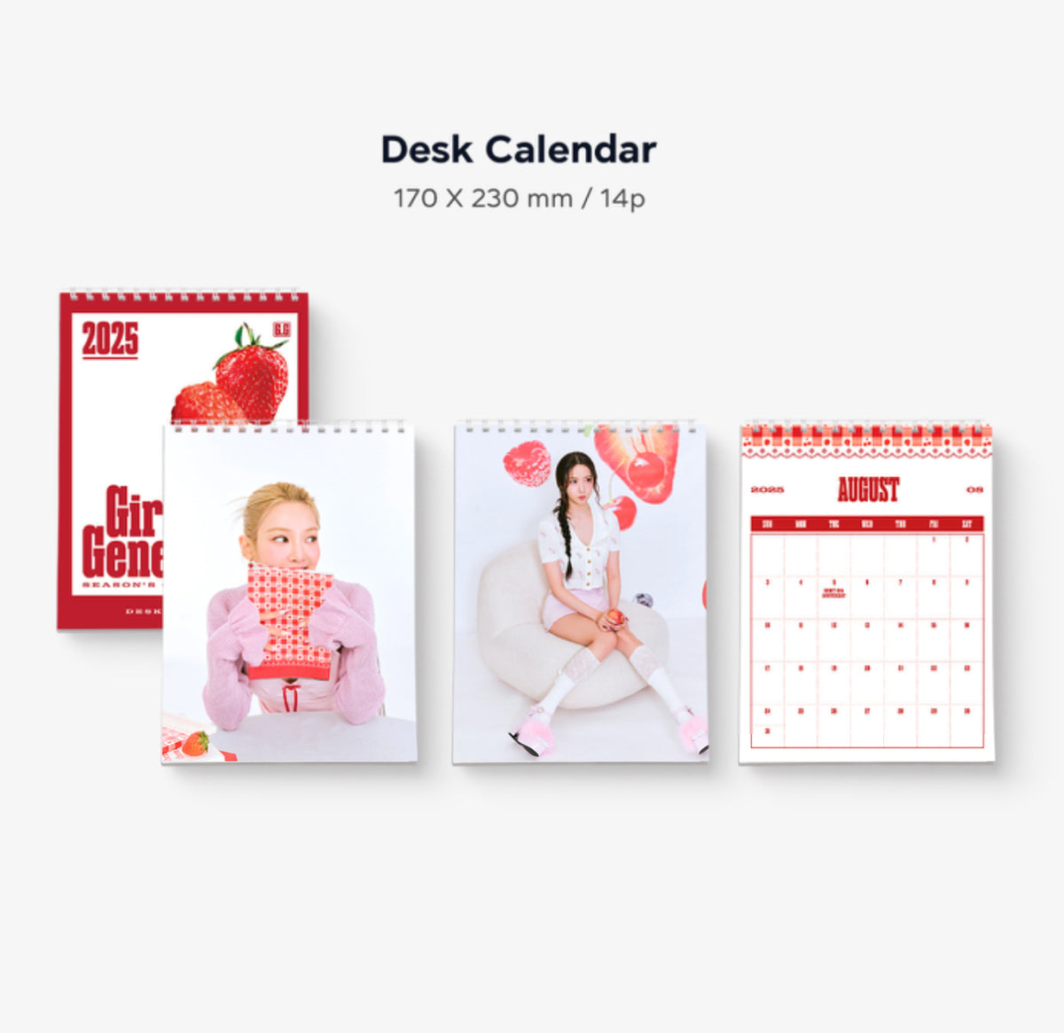 GIRLS GENERATION - RED GIRLS BERRY 2025 Official Season's Greetings ...