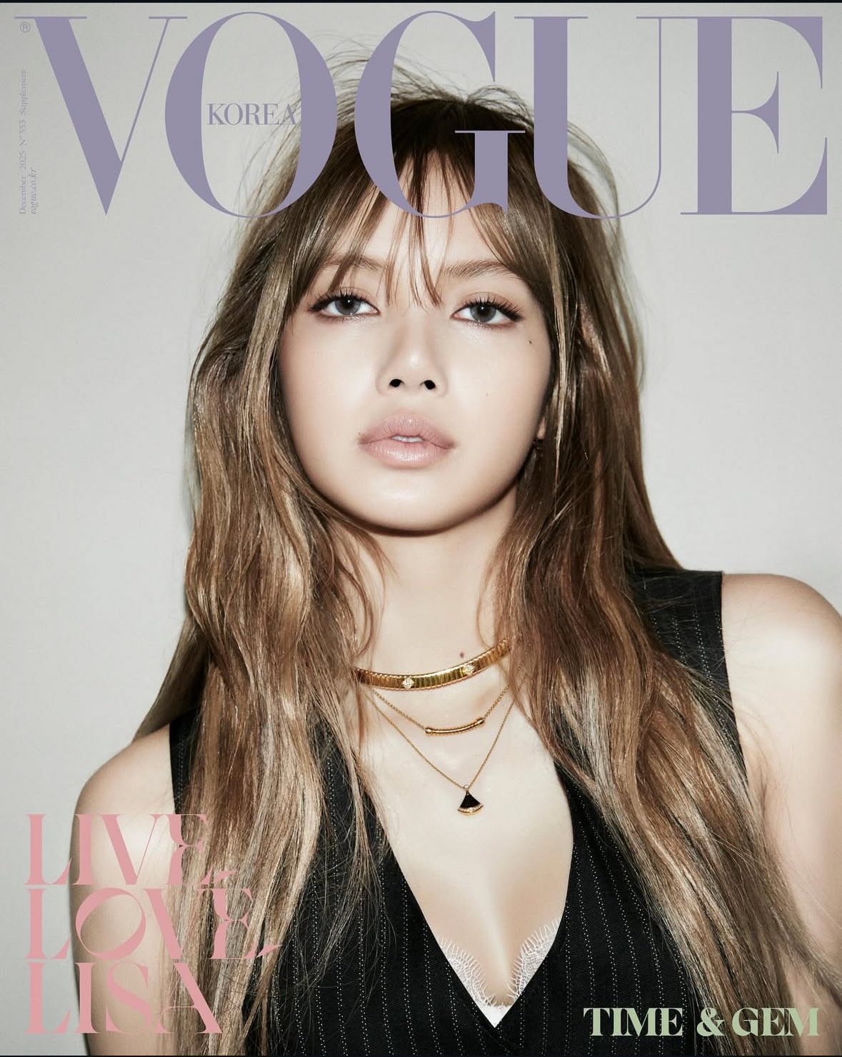 VOGUE KOREA BLACKPINK LISA December 2025 – K-STAR