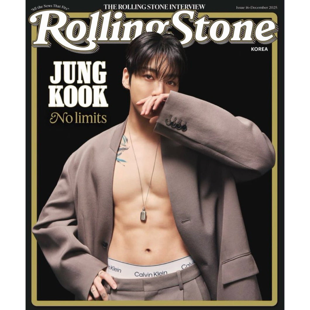 ROLLING STONE KOREA - BTS JUNGKOOK December 2025 (Preorder January 202 ...