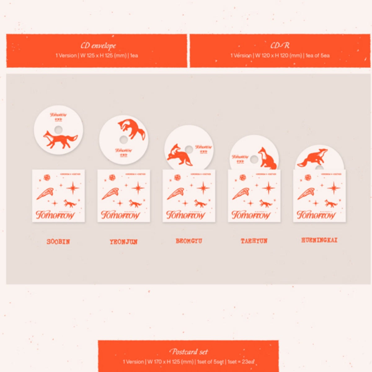 TXT TOMORROW X TOGETHER Minisode 3 : TOMORROW 6th Mini Album Light Ver ...