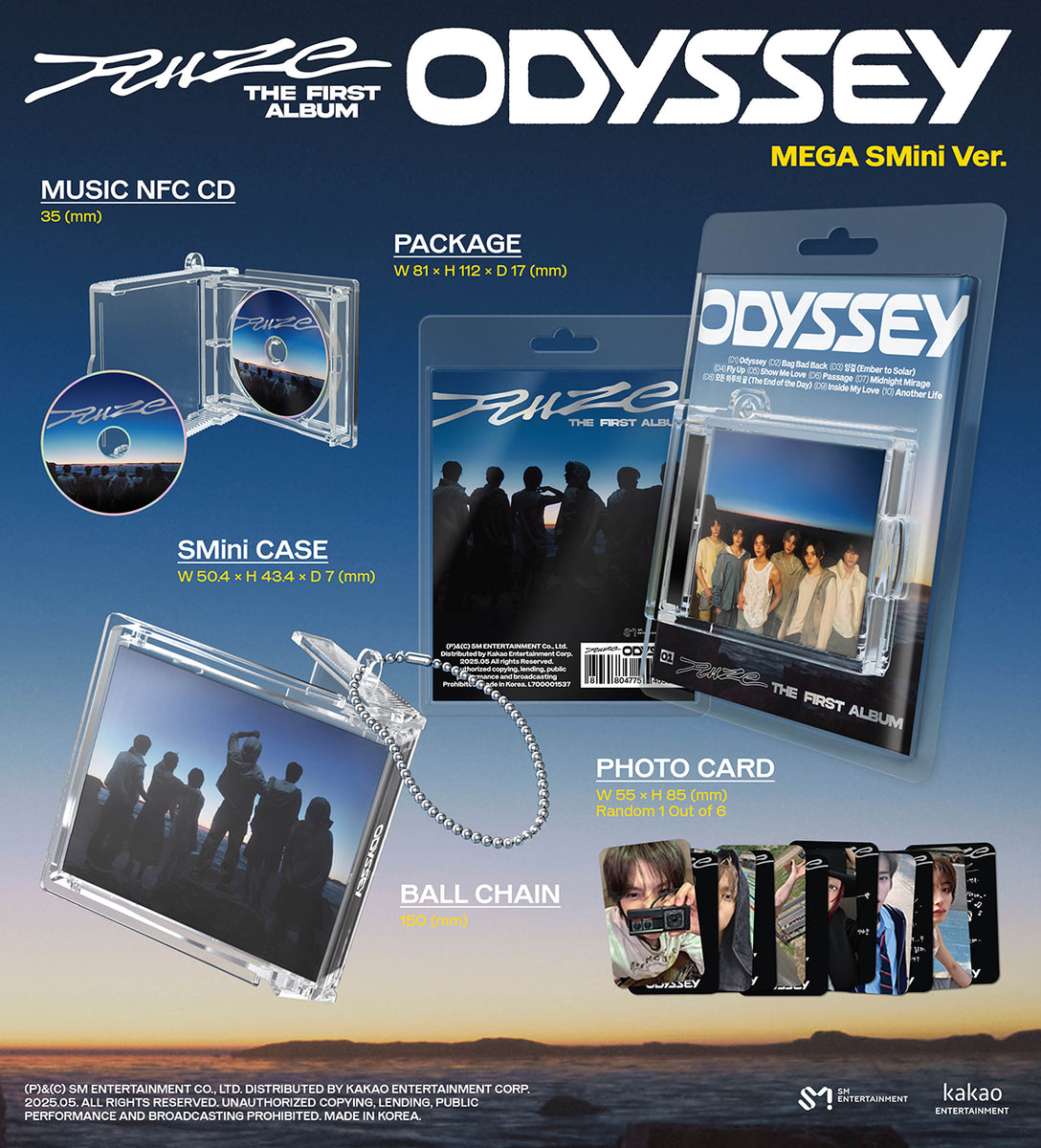 RIIZE - ODYSSEY 1st Album SMINI Ver – K-STAR