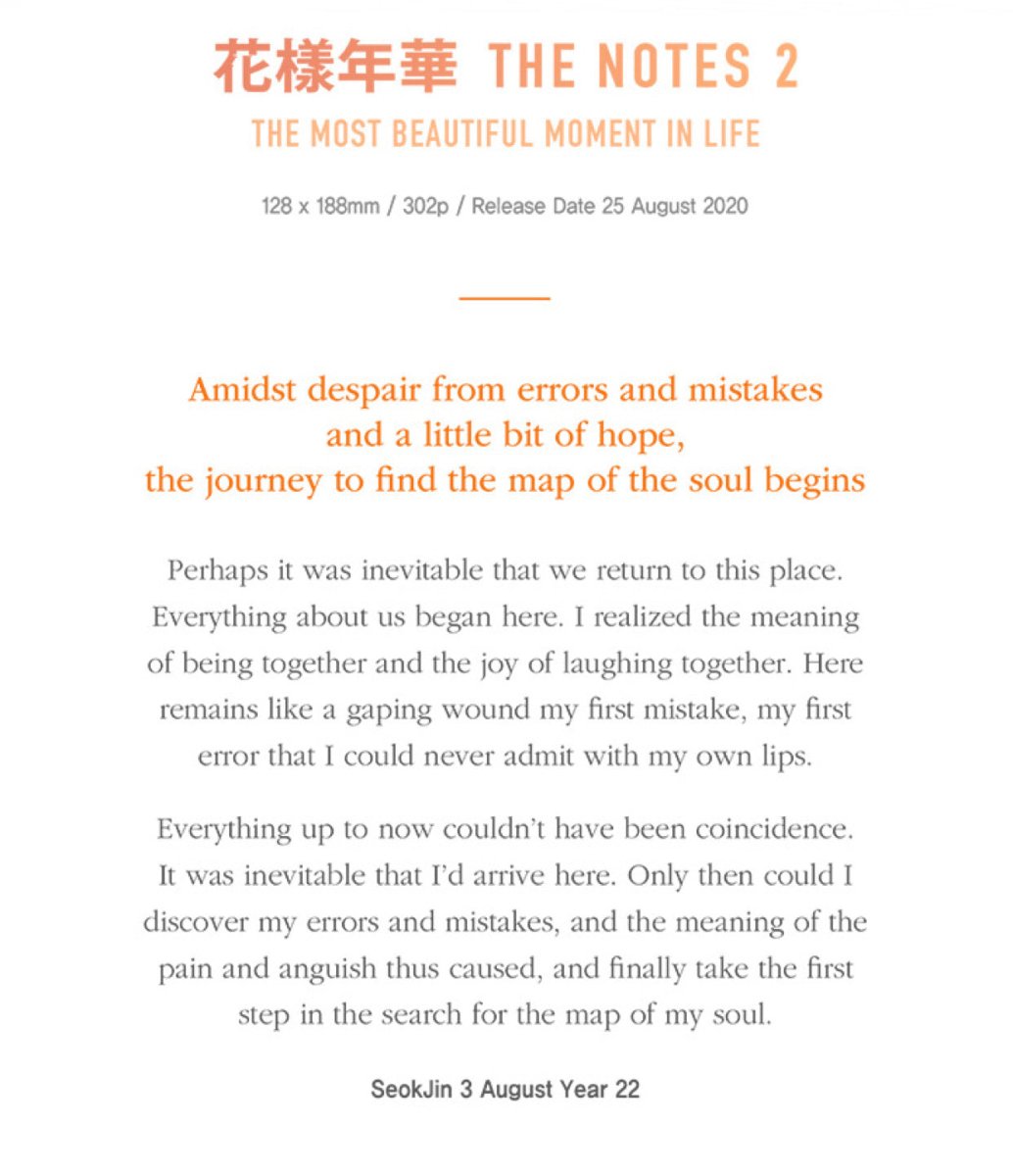 [BIG HIT] BTS 花樣年華: THE NOTES 2 + Special Note (Free Shipping) – K-STAR