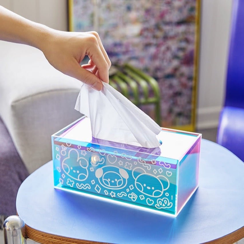 BT21 Official Minini Acrylic Tissue Box Cover Twinkle Edition – K-STAR