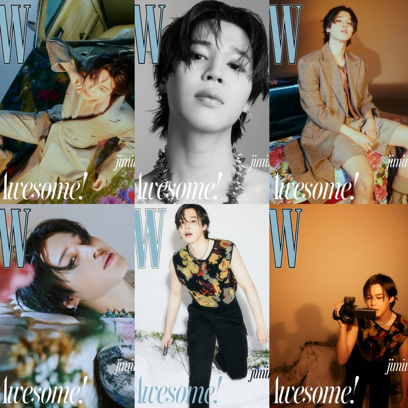BTS JIMIN W Korea Magazine February 2023 Coverman – K-STAR