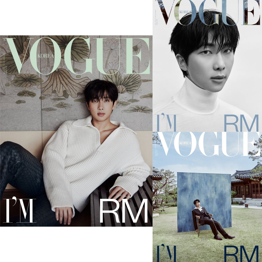 BTS RM VOGUE Korea Magazine 2023 June Issue Coverman – K-STAR