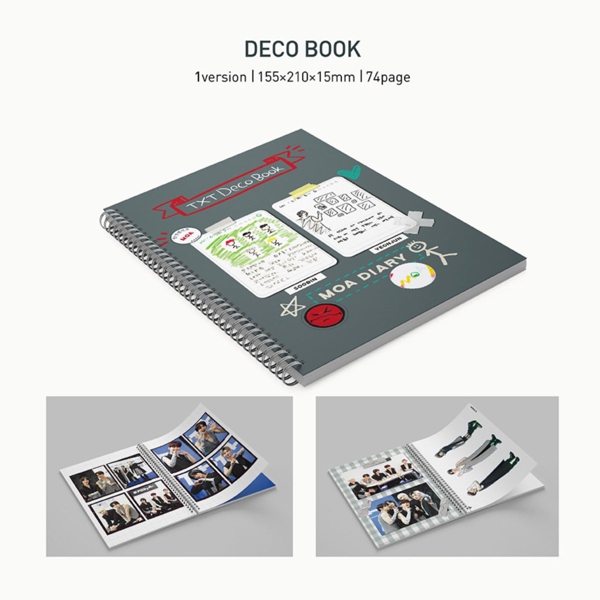DICON D’FESTA TXT : Dispatch 10th Anniversary Special Photobook Lentic ...