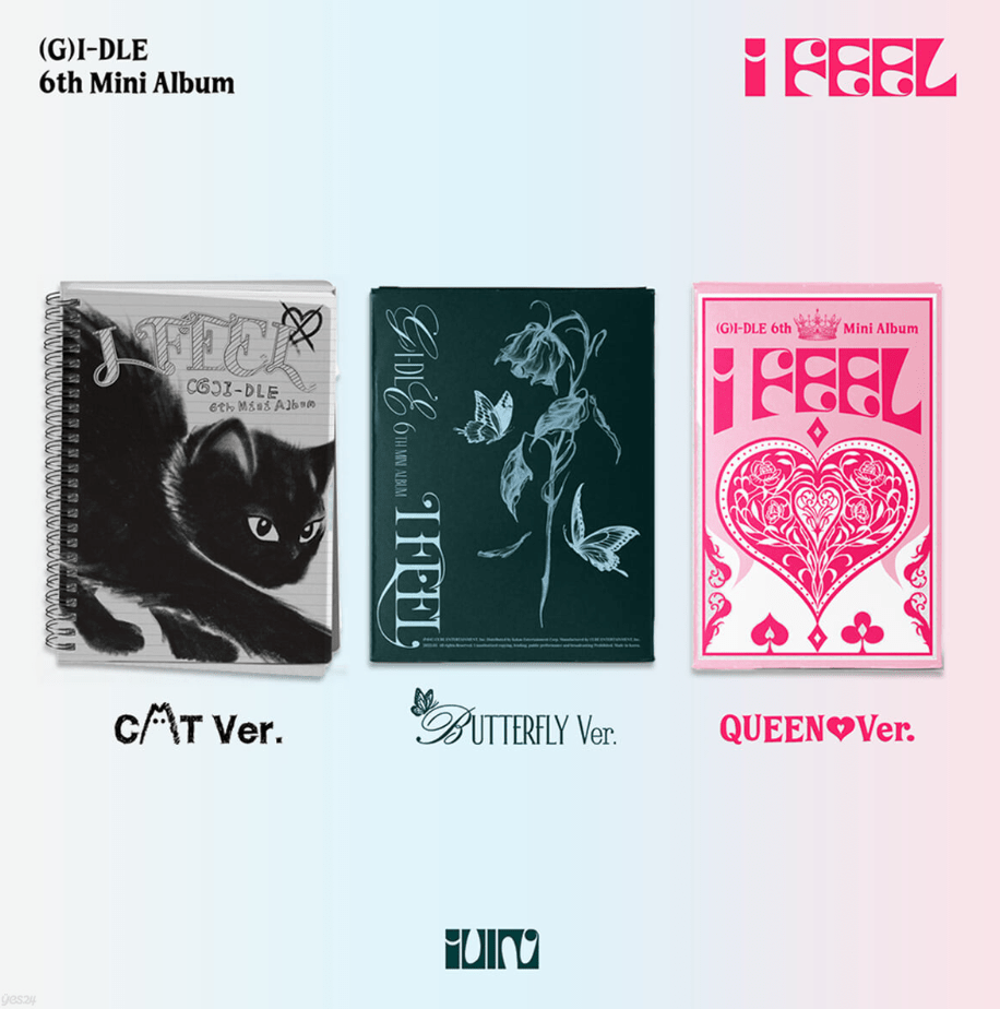 (G)I-DLE - I FEEL 6th Mini Album (You Can Choose Ver) – K-STAR