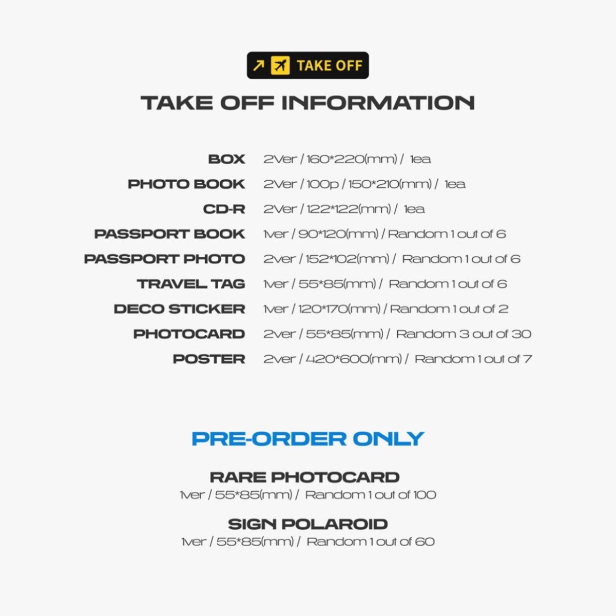 iKON - TAKE OFF 3rd Album (You Can Choose Version) – K-STAR