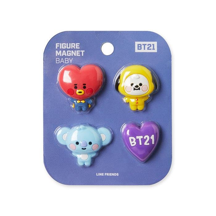 [LINE X BT21] BT21 Baby Magnet Set – K-STAR