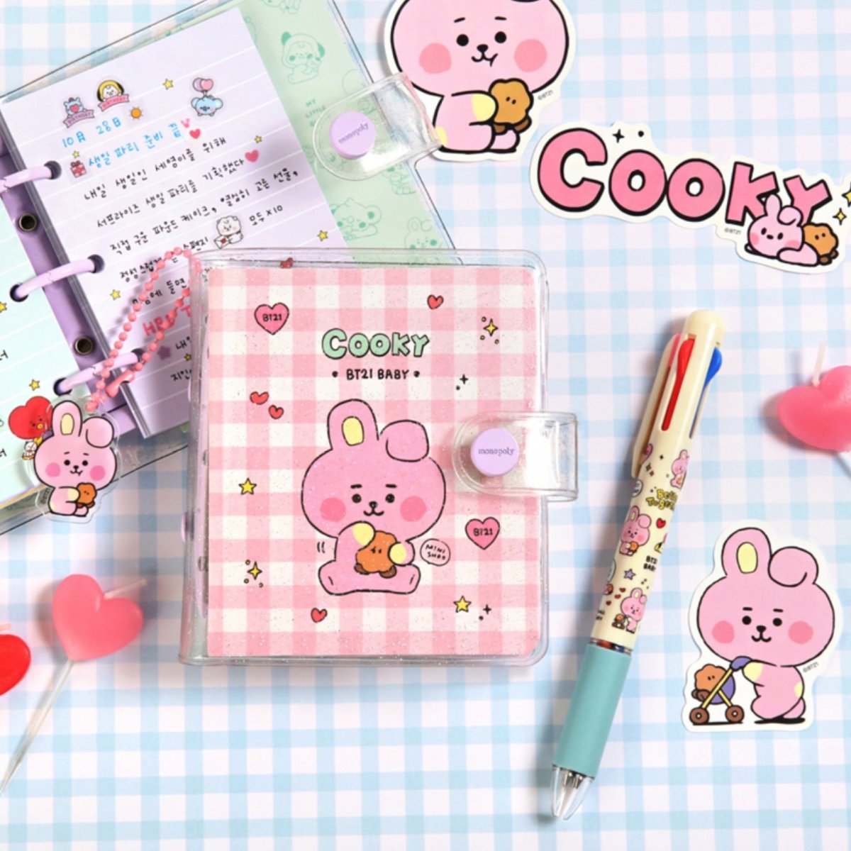 [LINE X BT21] BT21 Baby Time to Party Mini Note – K-STAR