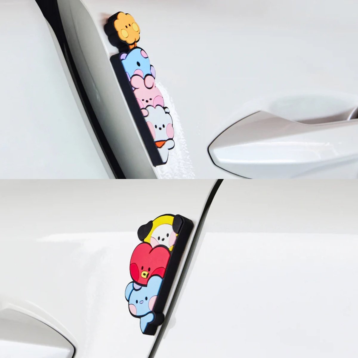 [LINE X BT21] BT21 Minini Car Door Guard 4ea SET – K-STAR