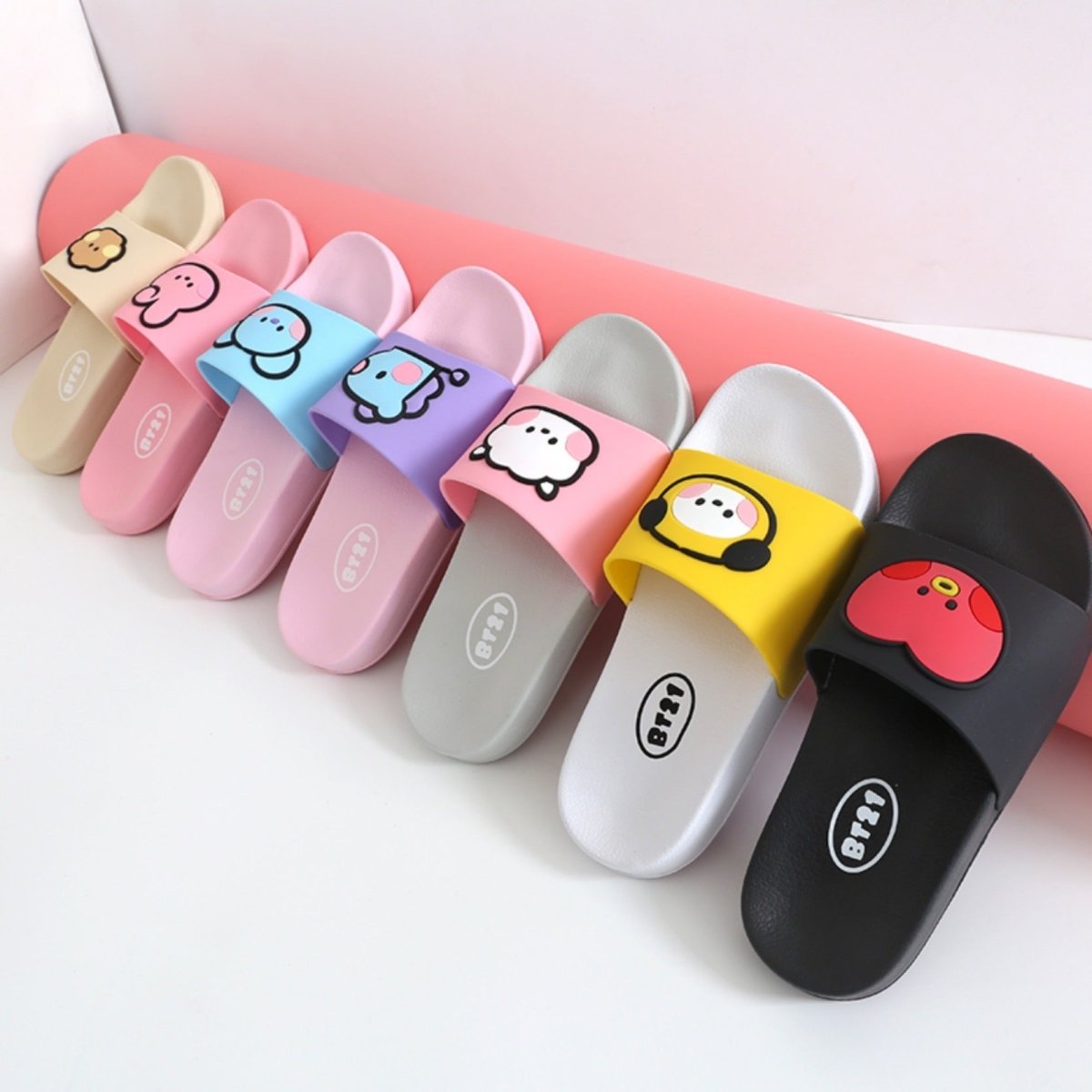 [LINE X BT21] BT21 Minini Slippers – K-STAR