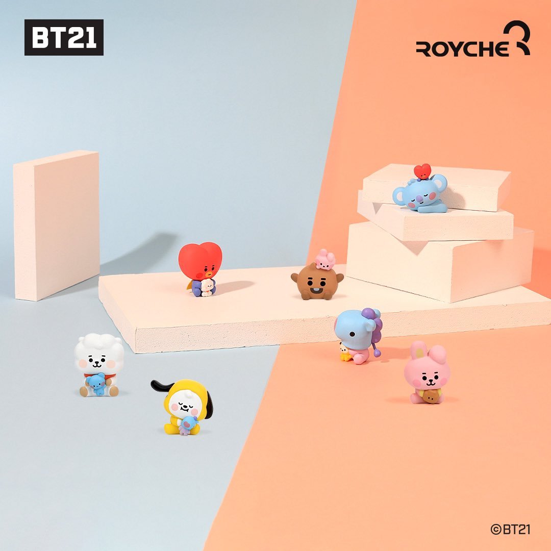 [LINE X BT21] BT21 Monitor Figure With Me 7SET – K-STAR