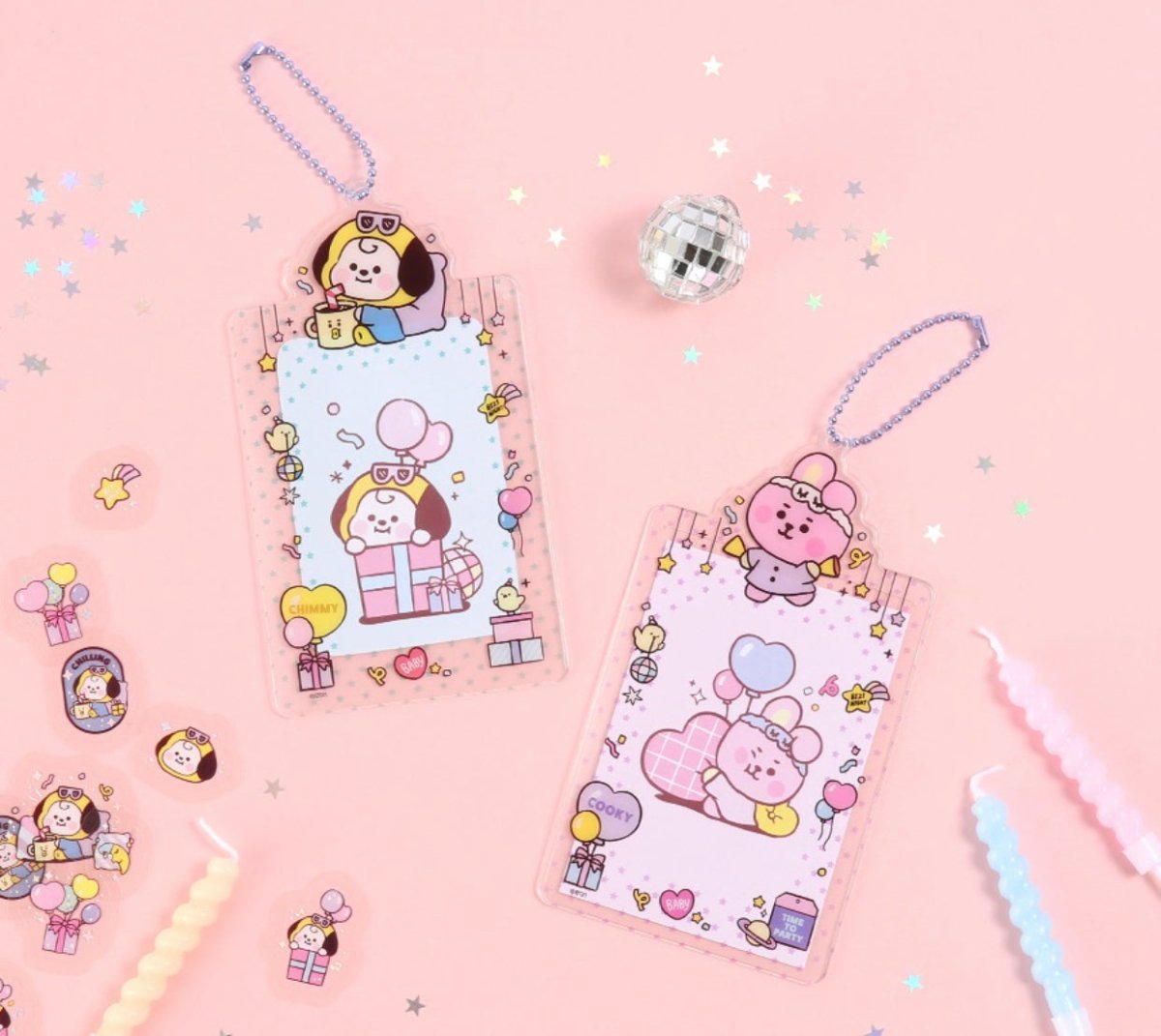 [LINE X BT21] BT21 Photocard Holder Party Version – K-STAR