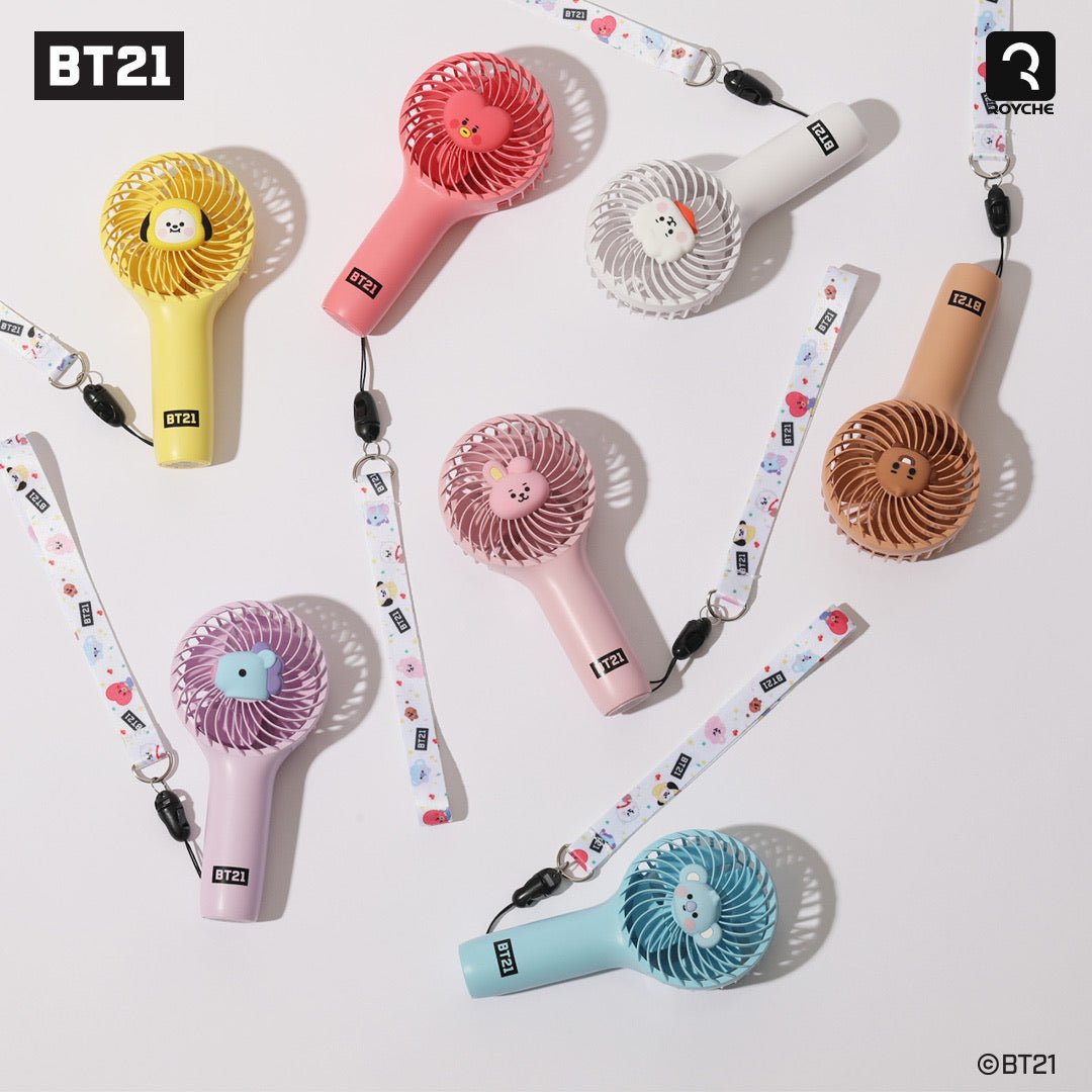 [ROYCHE X BT21] Portable Hand Fan Baby Version (Free Express Shipping ...