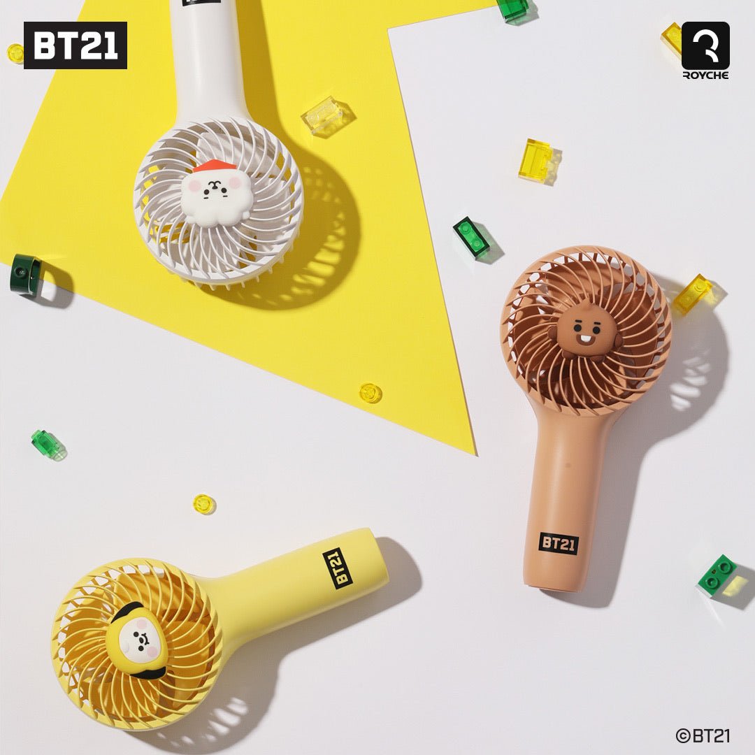 [ROYCHE X BT21] Portable Hand Fan Baby Version (Free Express Shipping ...