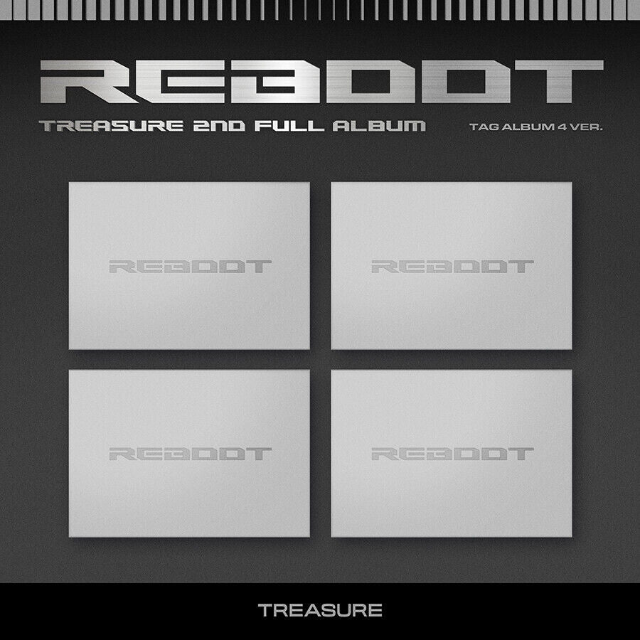 TREASURE - REBOOT 2nd Full Album YG TAG Version – K-STAR