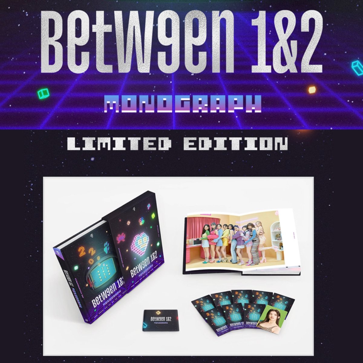 TWICE Monograph BETWEEN 1 & 2 Photobook – K-STAR