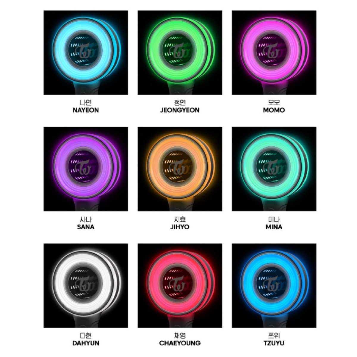 TWICE Official CANDY BONG INFINITY Light Stick Version 3 (1st Preorder ...