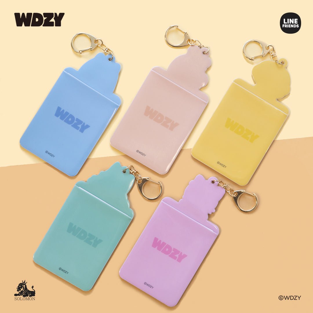 [WDZY JAPAN] WDZY Photocard Case Holder Keyring + Sticker Ver.2 – K-STAR