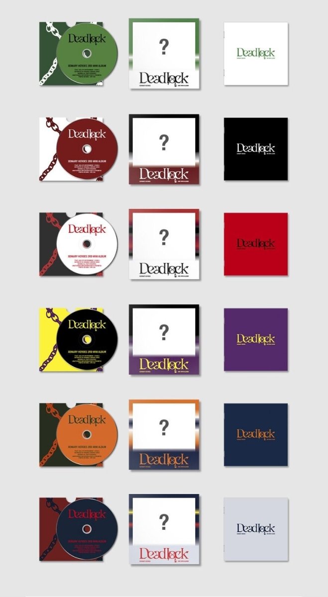 XDINARY HEROES - Deadlock 3rd Mini Album ( Compact Edition / You Can C ...